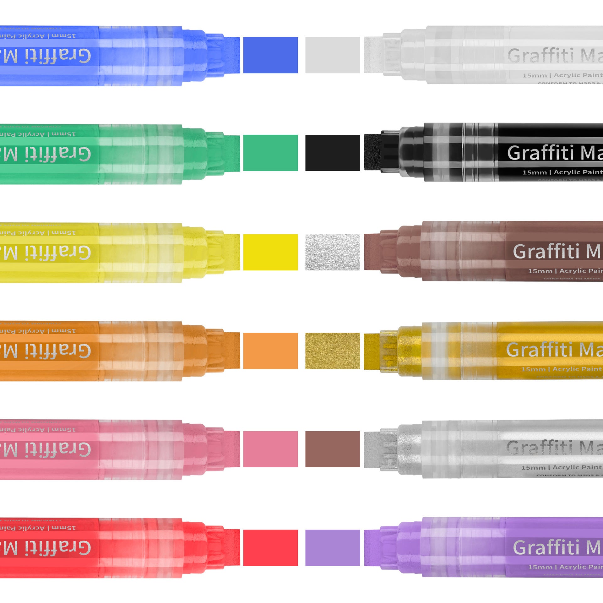 Types Of Graffiti Markers