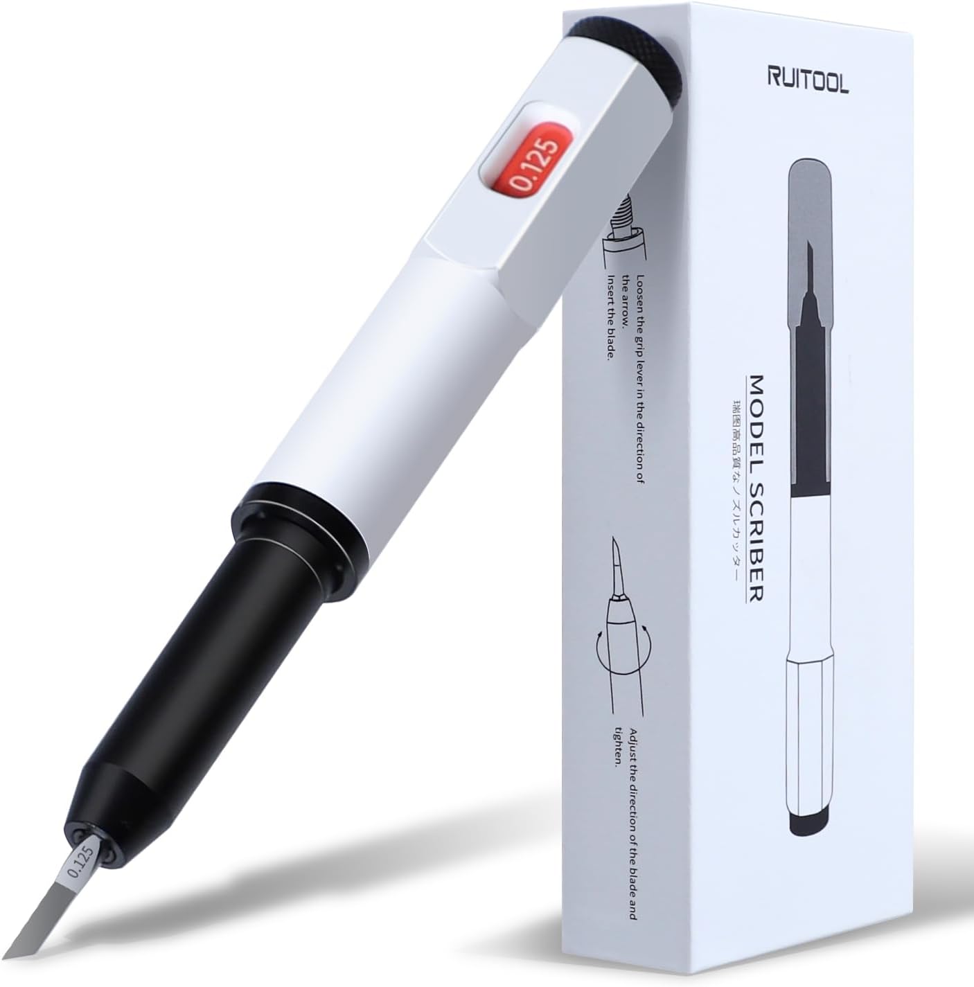 RUITOOL Model Scriber,Panel Line Scriber with 0.125mm Blade