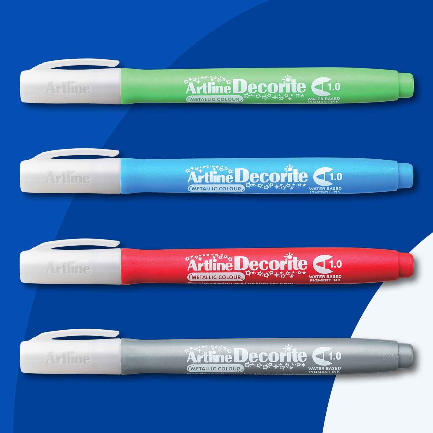 Artline Decorite Marker Sets | 1.0mm Bullet Tip 4 Color
