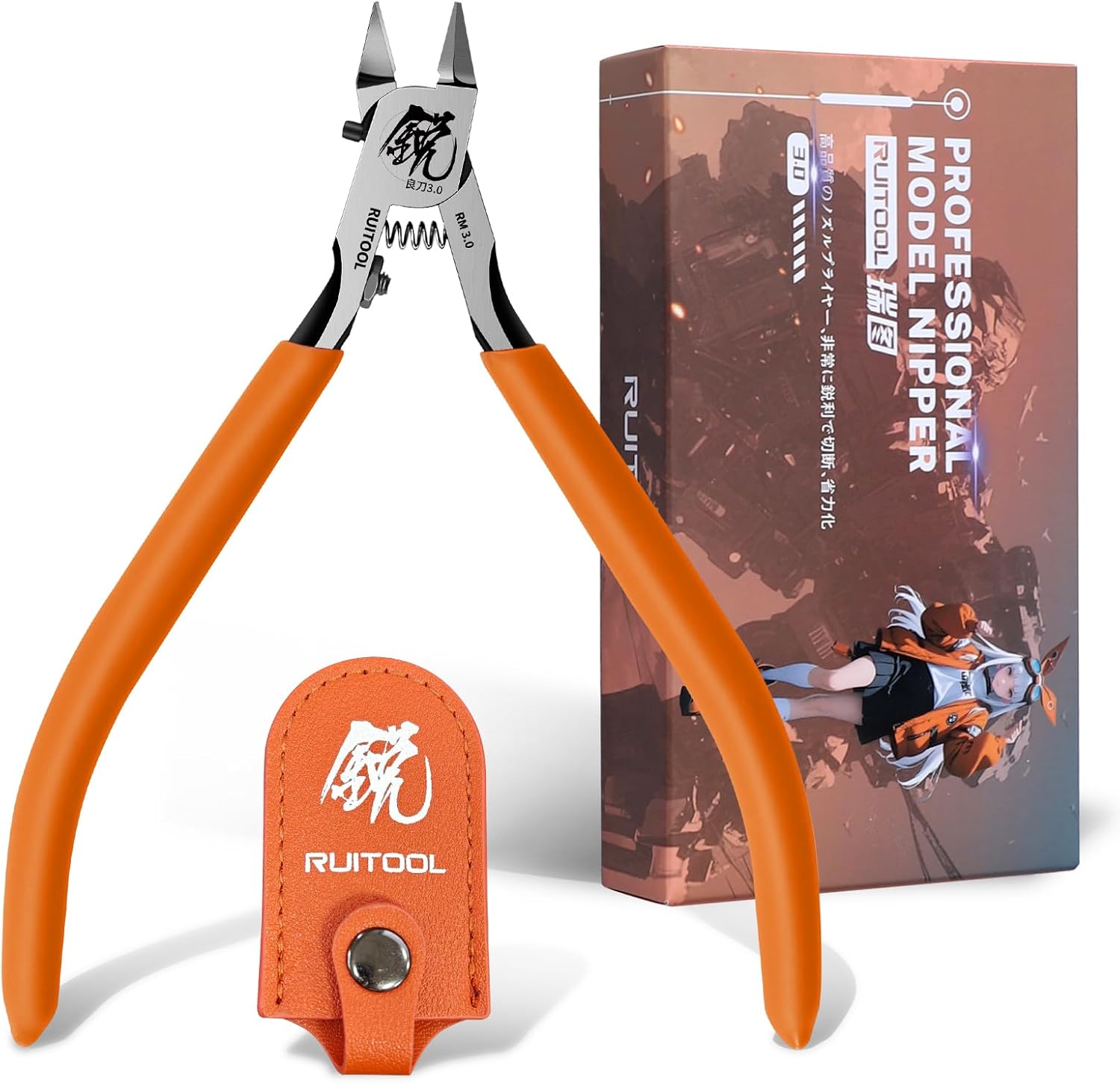 RUITOOL Model Nipper Tool 4.7 Inch Sprue Cutter for Plastic Model