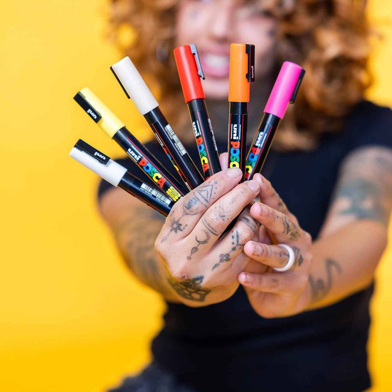 Uni Posca Paint Marker PC-3M - Fine Point - 16 Color Set