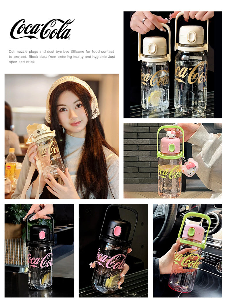 GERM x Coca-Cola Kollaboration Sommer Wasserflasche - 850ml Große Spor