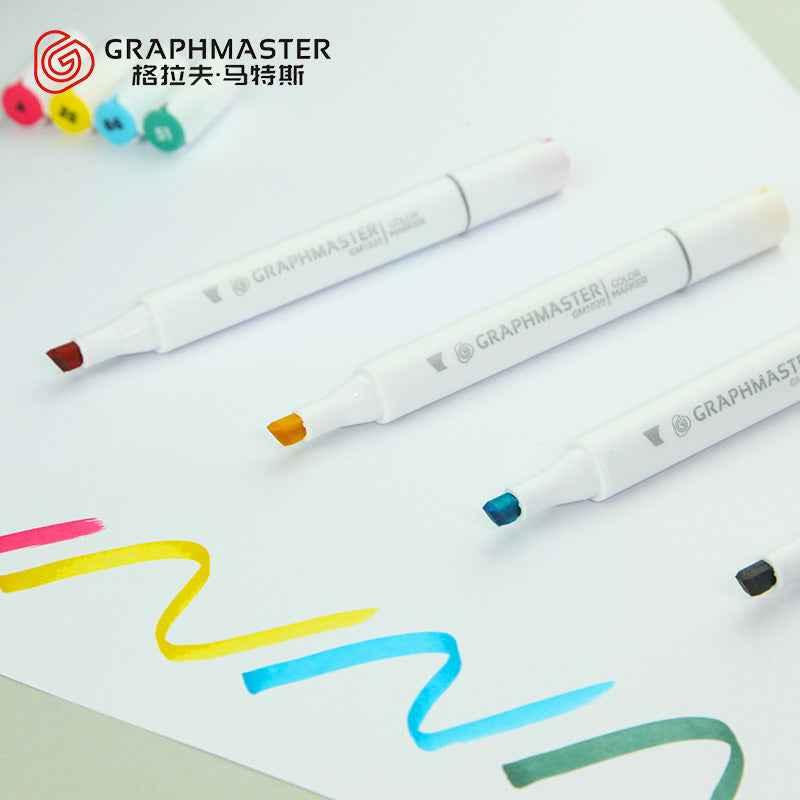 STA GRAPHMASTER GM1020 Alcohol Markers,12/24/36/48/60/80/108 Color