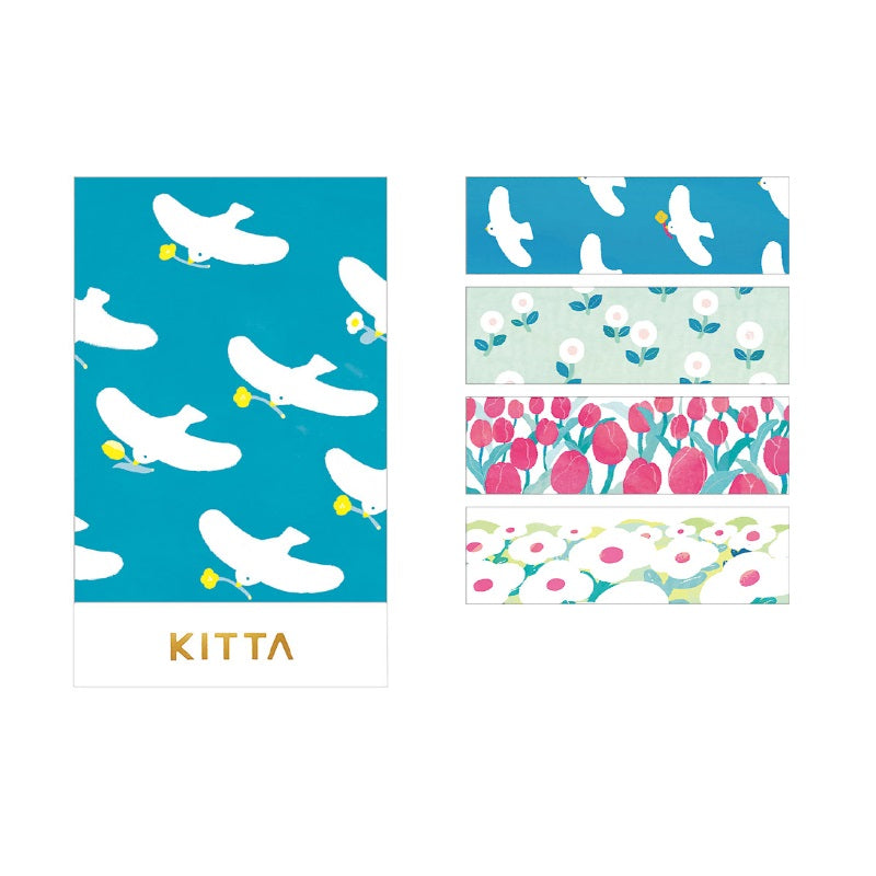 KING JIM KITTA harmonikafoldet maskeringstape klistermærke - JABARA