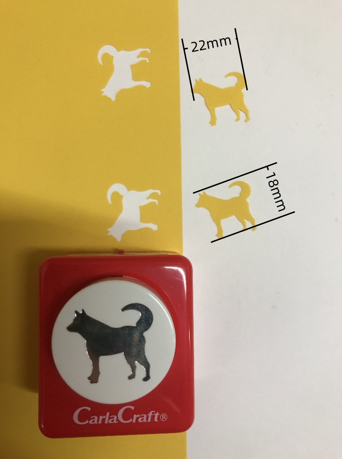 CARL Craft Mini Punch Japan Selection Dog