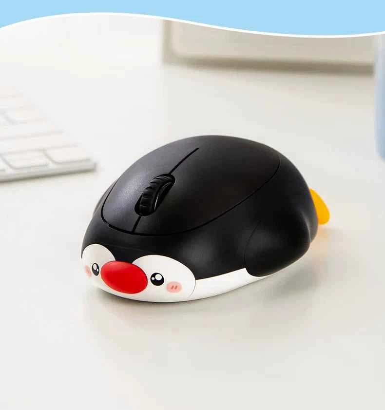 Bežični miš u obliku pingvina s dvostrukim načinom rada 2,4G i Bluetoo