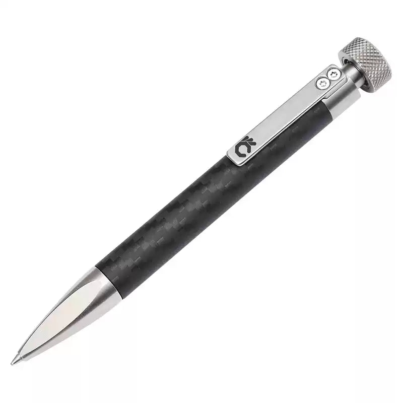 Pix tactic EDC din fibră de carbon și oțel inoxidabil cu spinner antis