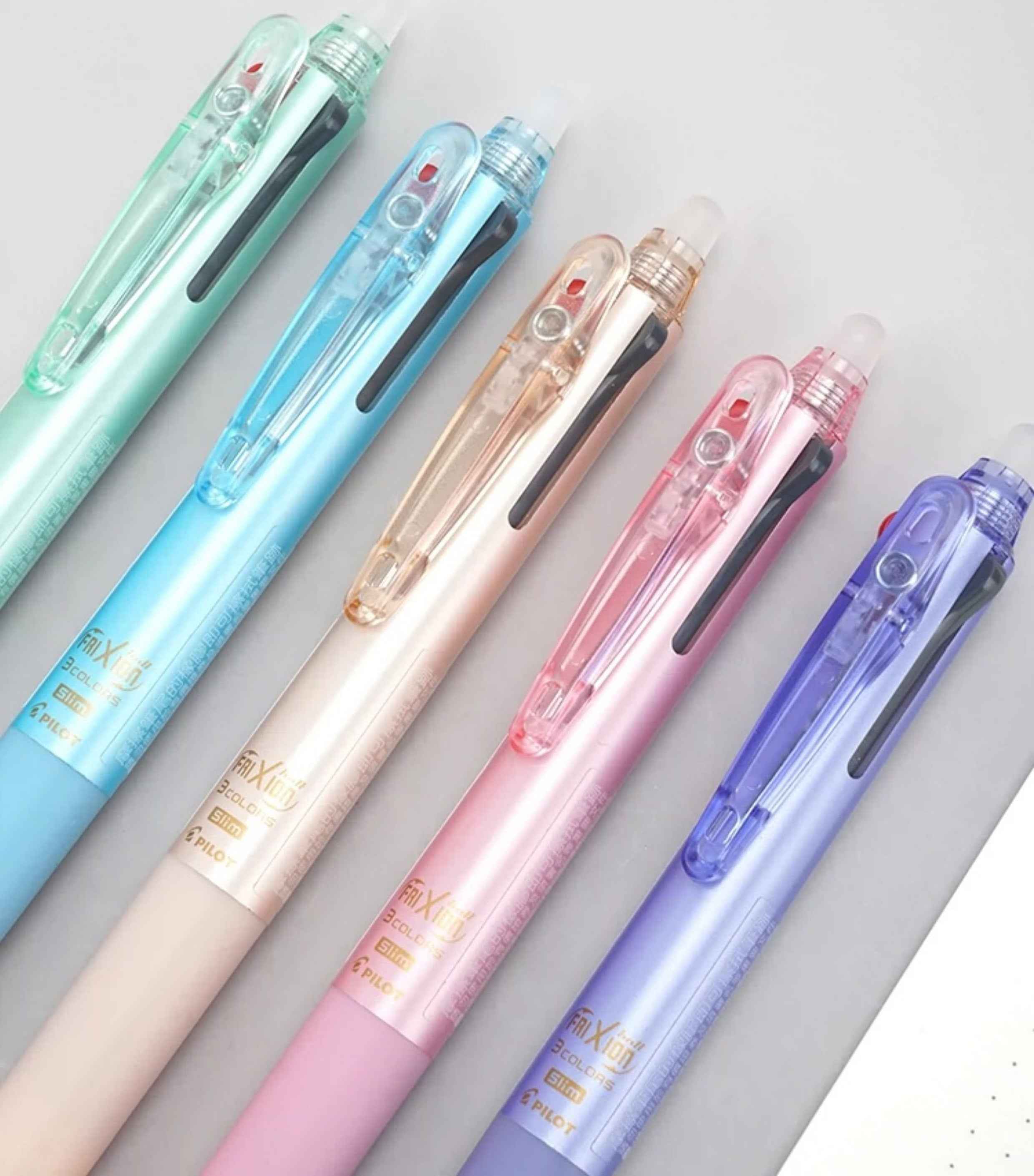 Pilot FriXion Ball Slim 3 Colors Gel Ink Multi Pen - 0.38 mm