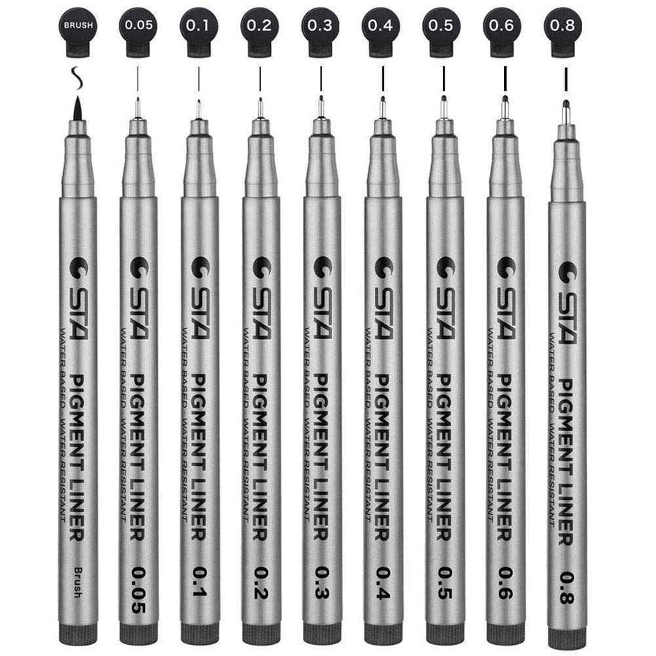 Manga Markers – Professional Inking & Shading Pens for Comics | TTPEN