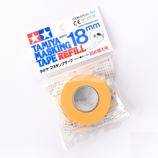 Tamiya 18mm Masking Tape with 2pcs Refills