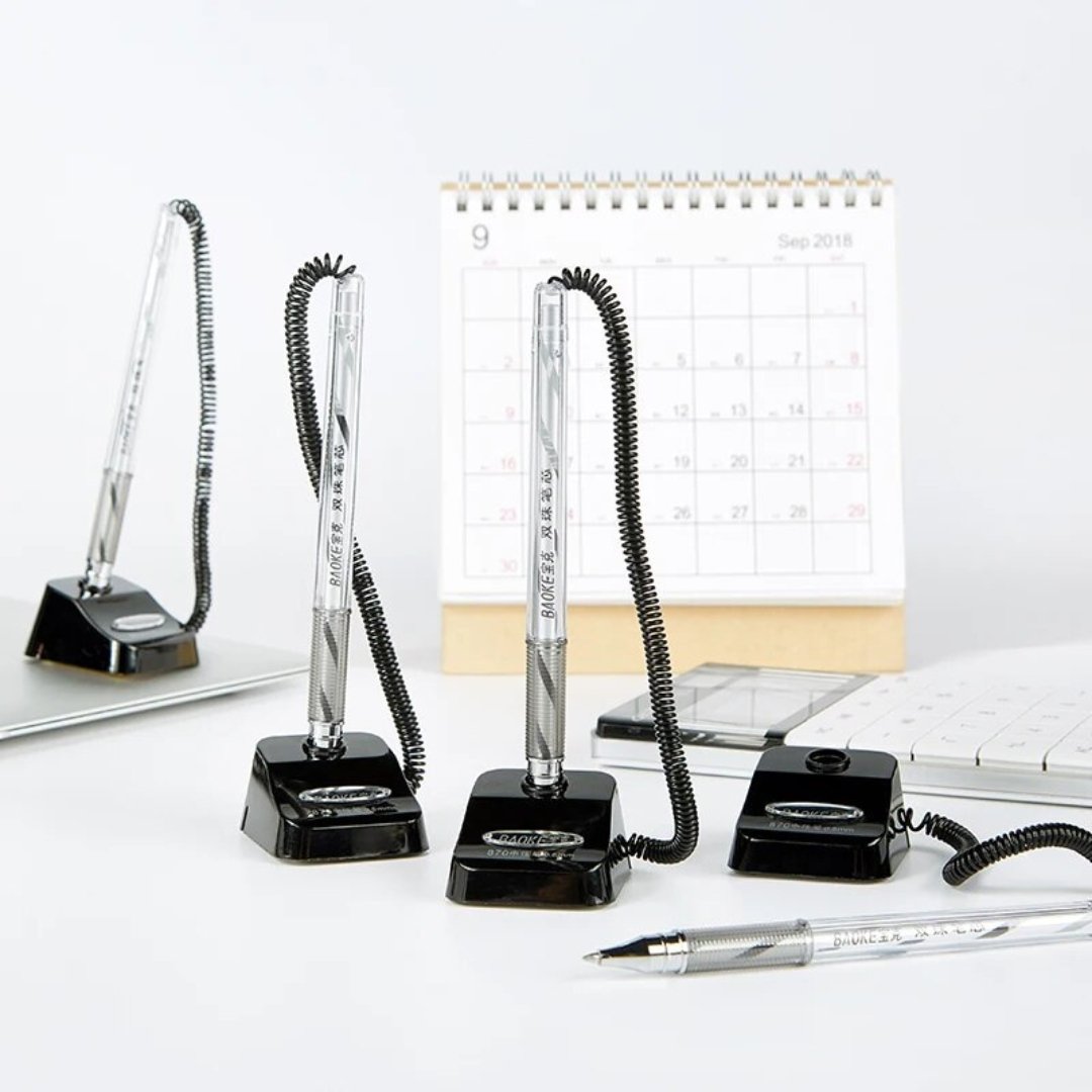Baoke Fixed Desk Pen Pack of 4